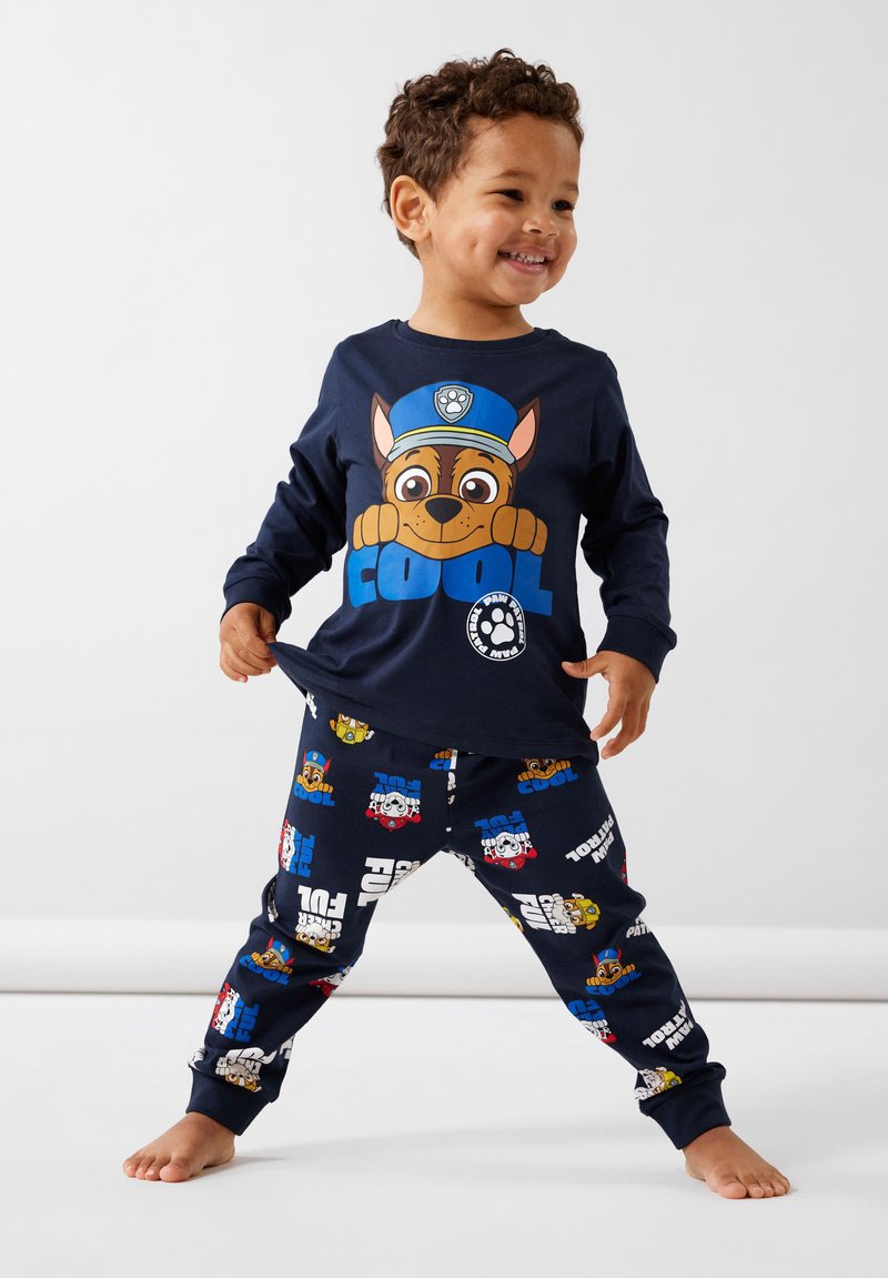 Name it NMMJABUR PAWPATROL NIGHT - Pyžamová sada - dark sapphire/tmavě ...