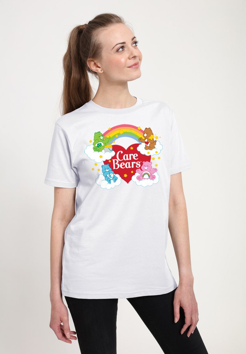 Henry Tiger CARE BEARS ON CLOUDS - Triko s potiskem - white/bílá ...