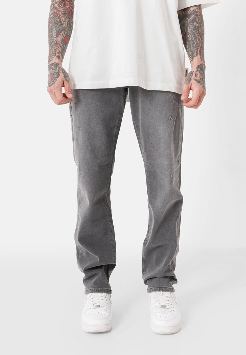 Sixth June REGULAR - Jeans Straight Leg - grey/grau - Zalando.de