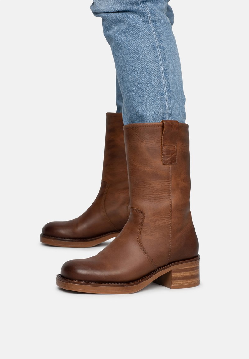 PS POELMAN HAZEL - Laarzen - cognac - Zalando.nl