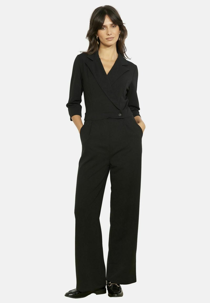 LolaLiza TAILORED WRAP - Jumpsuit - black - Zalando.ie