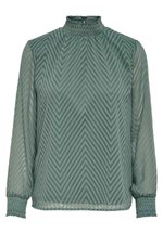 ONLY KAYLA L/S - Blouse - balsam green/kaki - ZALANDO.BE
