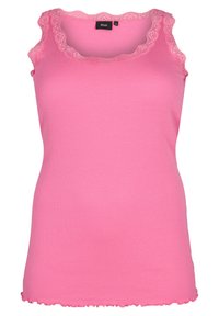 Zizzi WITH TRIM - Top - pink - Zalando.ie