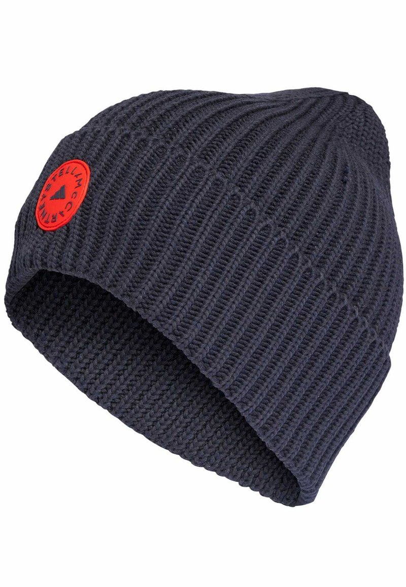 adidas by Stella McCartney Beanie - Legend Ink Active Red Legend Ink ...