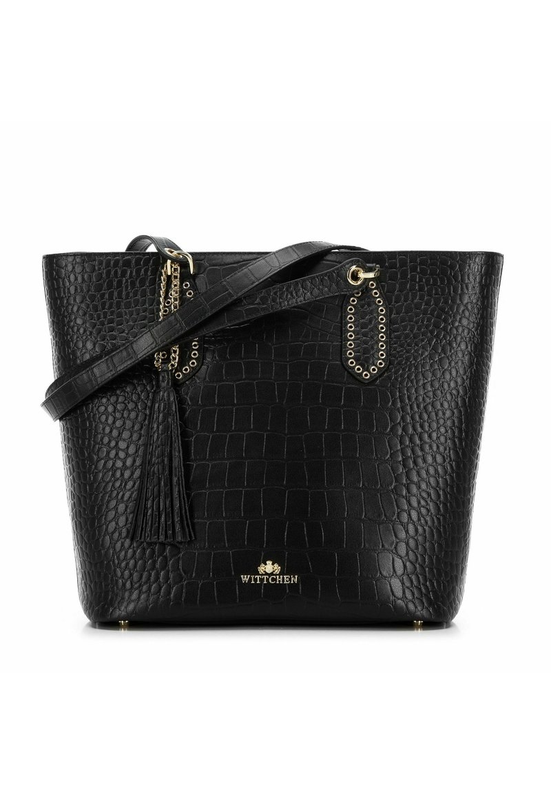 WITTCHEN ELEGANCE KOLLEKTION - Tote bag - black/mottled black - Zalando.ie