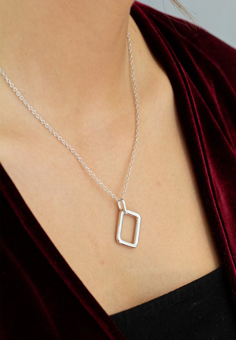 NANA KAY COLLIER SOLID FLAIR - Halskette - silber/silberfarben - Zalando.de