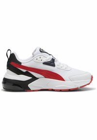 Puma VIS2K - Baskets basses - white-for all time red- black/blanc ...