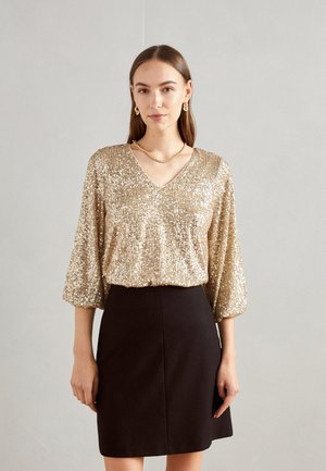 Caroll FRENCH BRAND FASHION ELEGANT MODERN DIAMOND - Blouse - silver ...