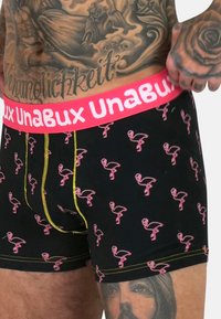 Unabux 2 PACK JAMES FLAMINGO MIX - Boxers - camel caravane/negro jaspeado - Zalando.es