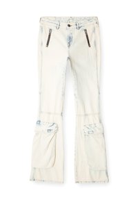 Diesel FLARE D-POKY CBCV - Jean bootcut - light blue/bleu clair ...