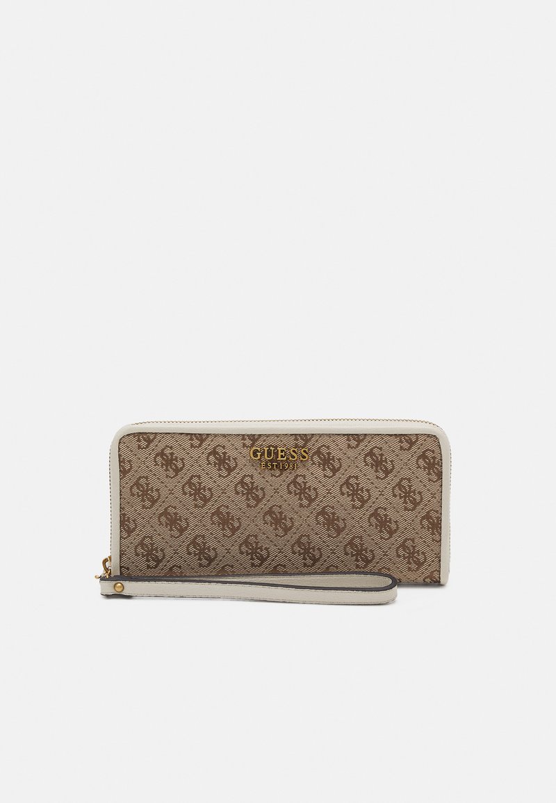 Guess AVIANA LARGE ZIP AROUND - Wallet - brown - Zalando.de