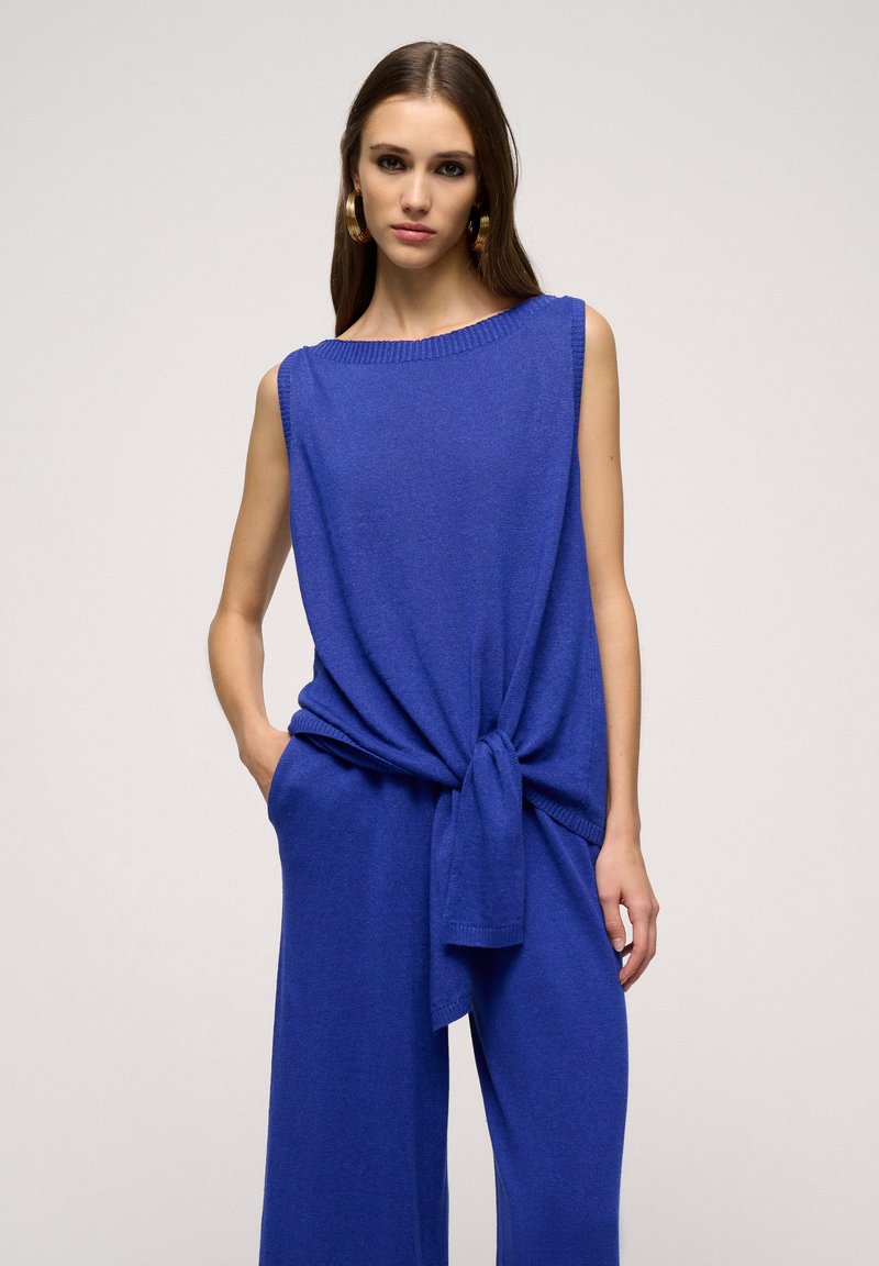 Luisa Spagnoli CUBICO - Top - bluette/blue - Zalando.ie