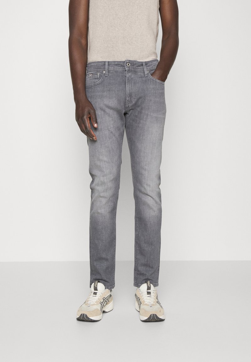Pepe Jeans STANLEY - Jeans Slim Fit - grey denim - Zalando.dk