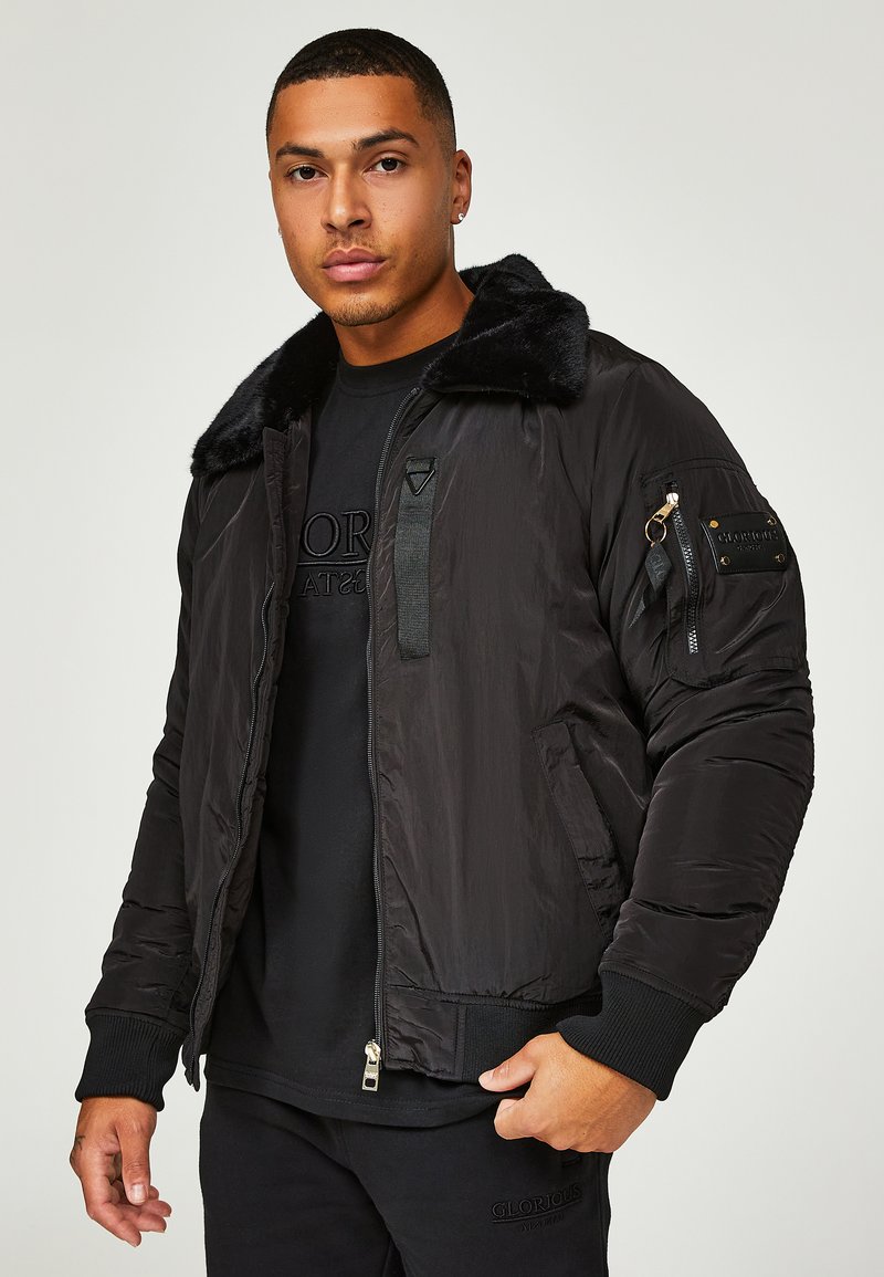 Glorious Gangsta VITZIO JACKET - Bomber-jakk - jet black/must - Zalando.ee