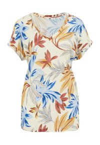WE Fashion T-Shirt print - light yellow/hellgelb - Zalando.at