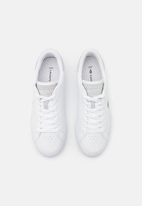 Lacoste POWERCOURT - Sneaker low - white/light grey/weiß - Zalando.de