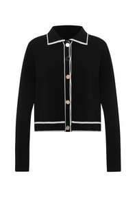 adL BUTTONED FRONT - Vest - black/zwart - Zalando.nl