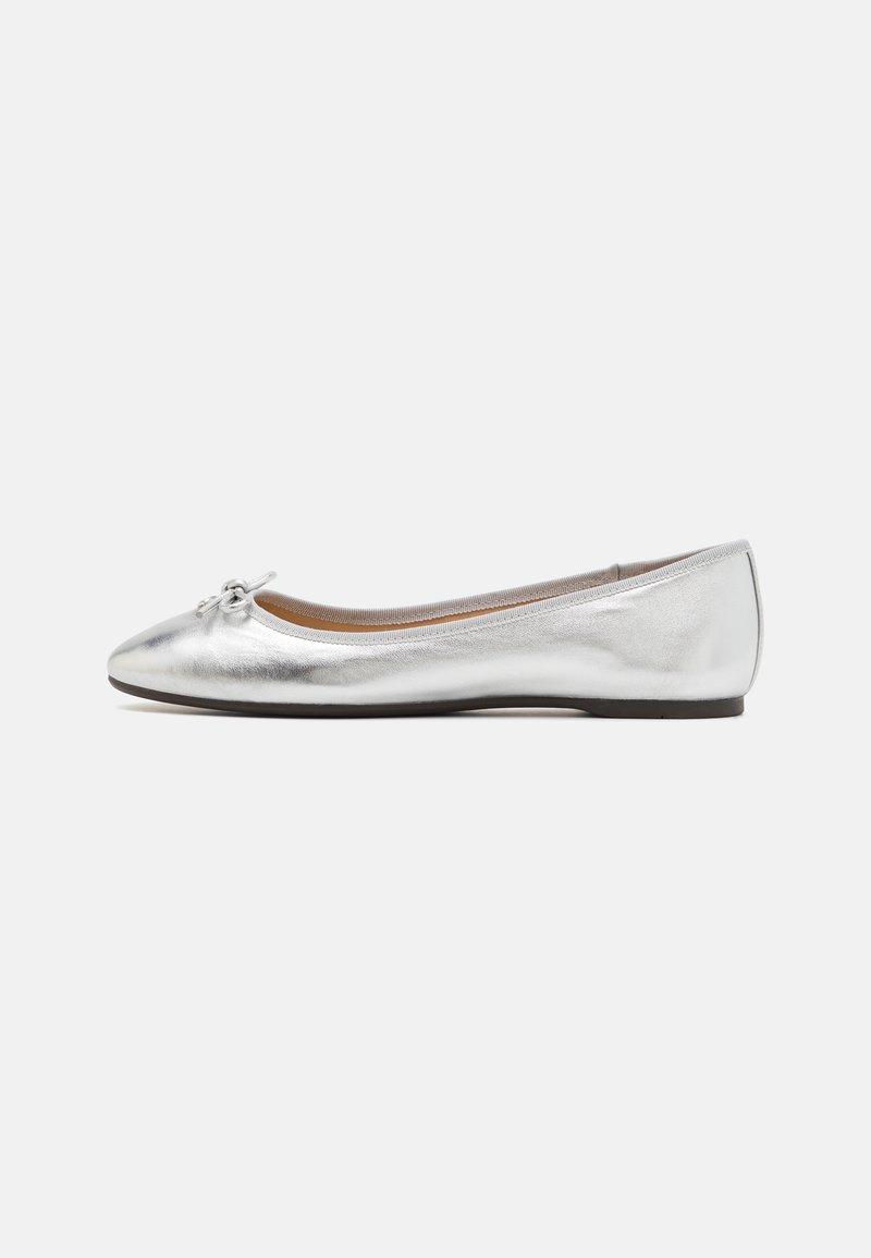 Coach ABIGAIL BALLET FLAT - Ballet pumps - silver/silver-coloured ...