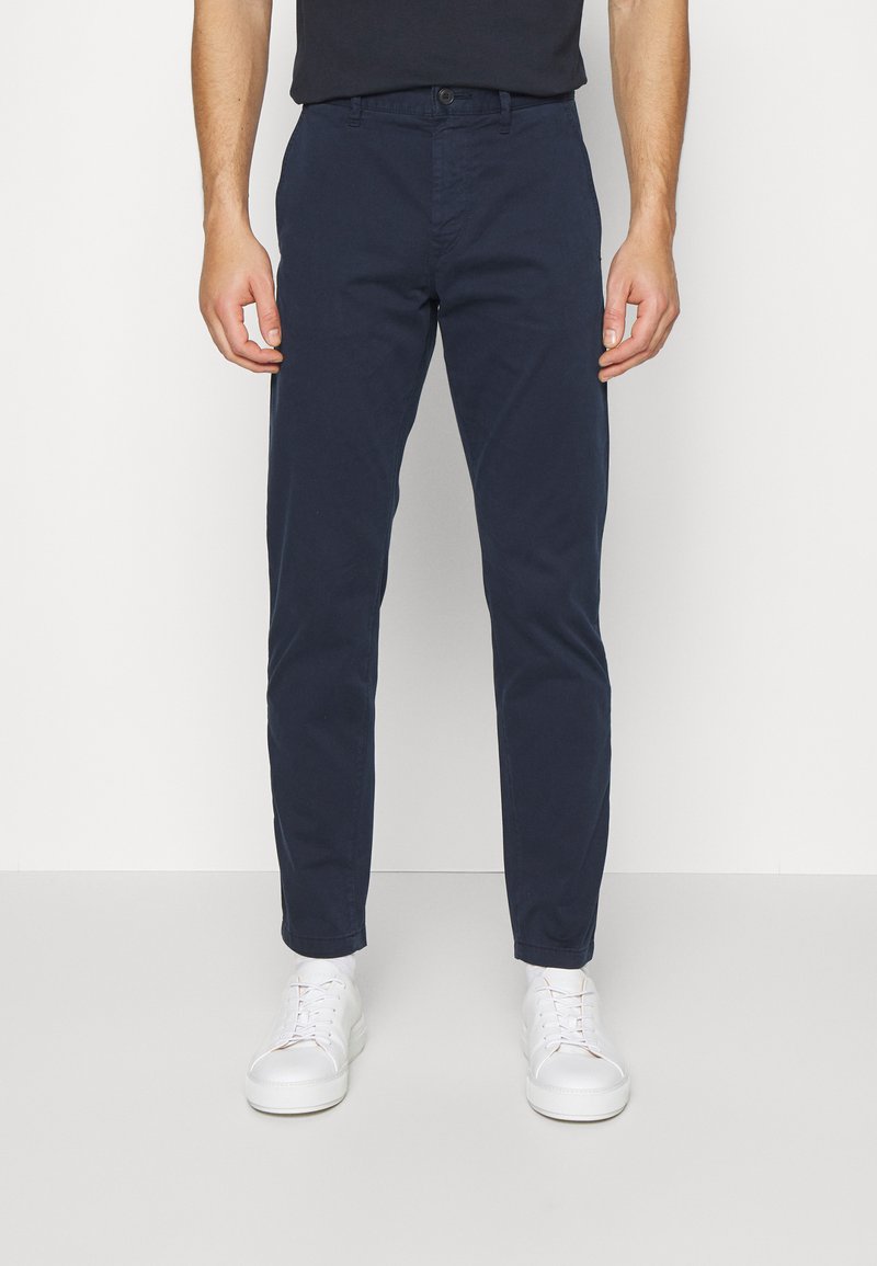 BOSS CHINO PANT TAPERED - Chinos - dark blue - Zalando.co.uk