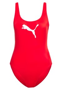 Puma Swimsuit - red - Zalando.co.uk