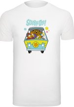 F4NT4STIC SCOOBY DOO MYSTERY MACHINE GROUP - T-Shirt print - white/weiß ...