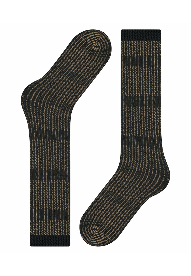 FALKE HARMONIZE - Knee high socks - black/black - Zalando.de