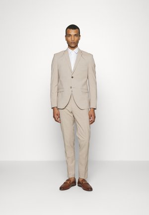 Jack & Jones PREMIUM SOLARIS SET NOOS - Anzug - white pepper/sand ...