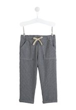 Monoprix RAYÉ - Pantalon classique - marine/bleu marine - ZALANDO.FR