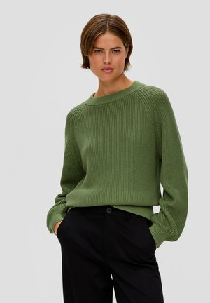 ARMEDANGELS MIYAA MOUNTAIN - Strickpullover - light apple neon apple neon/hellgrün-meliert ...