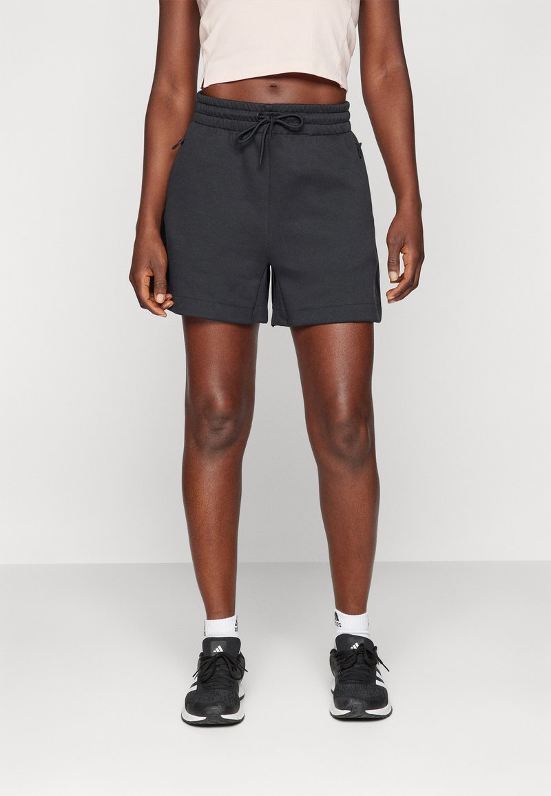 adidas Sportswear SHORT - Sports shorts - black - Zalando.ie