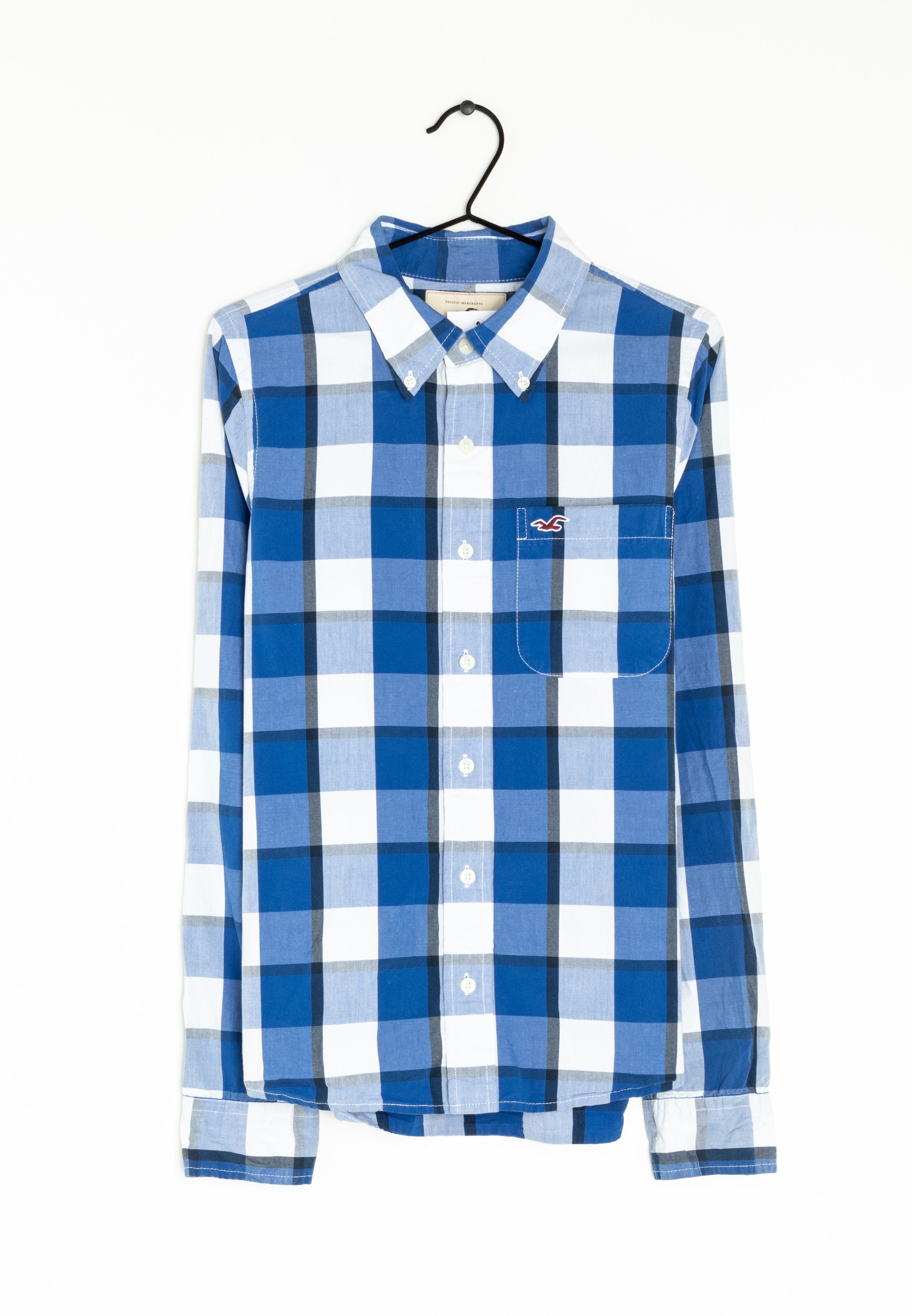 Hollister Co. Shirt blue Pre owned Zalando