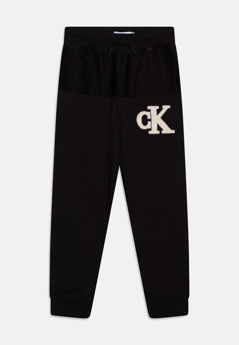 Calvin Klein Jeans Loopback Tracksuit Bottoms Black Uk