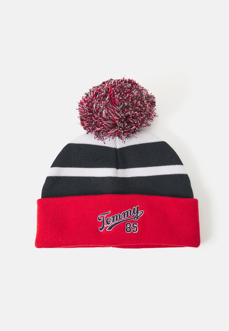 Tommy Hilfiger LOGO BEANIE UNISEX - Beanie - space blue/dark blue - Zalando