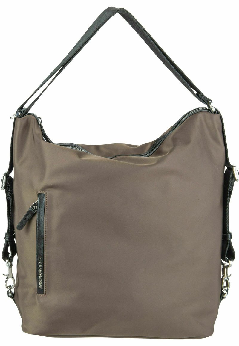 Mandarina Duck HUNTER HOBO - Backpack - mottled brown/gemêleerd bruin ...