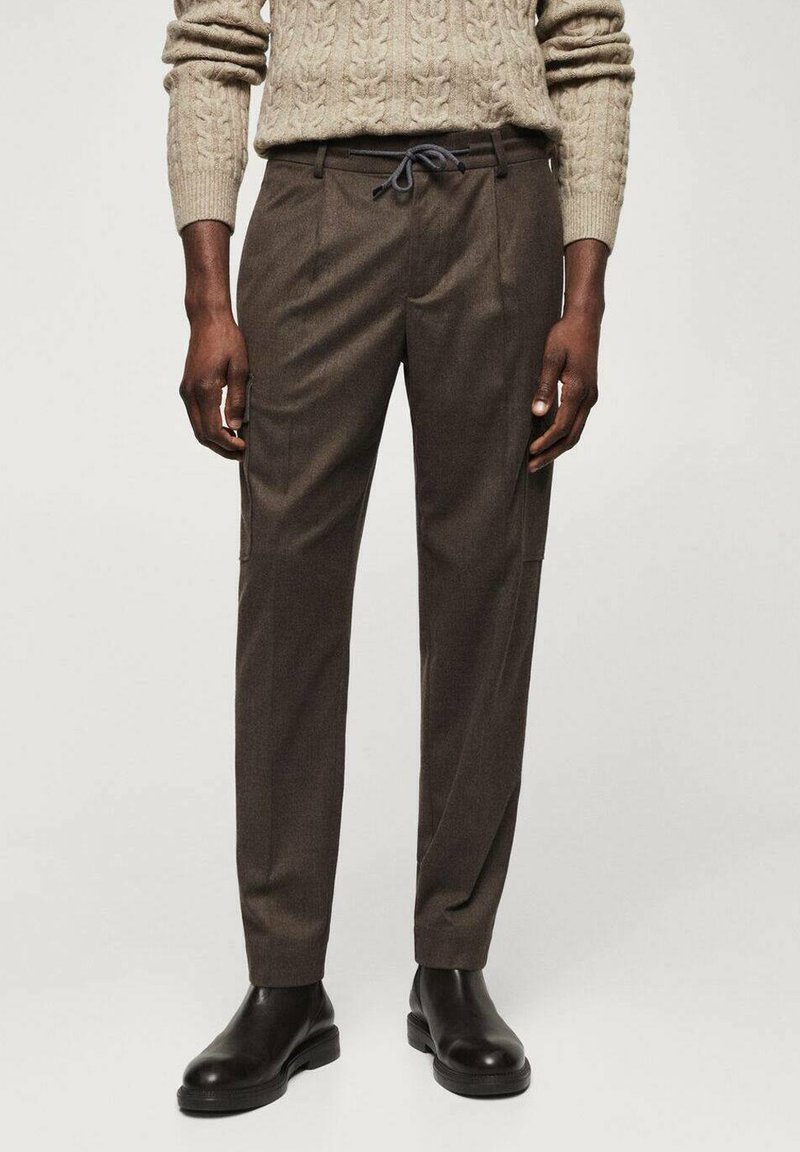 Mango THOMAS - Cargohose - tobacco braun/braun - Zalando.de