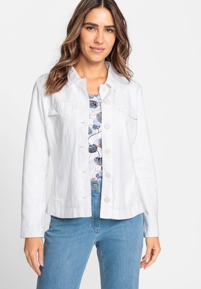 Olsen Summer jacket - weiß/white - Zalando.de