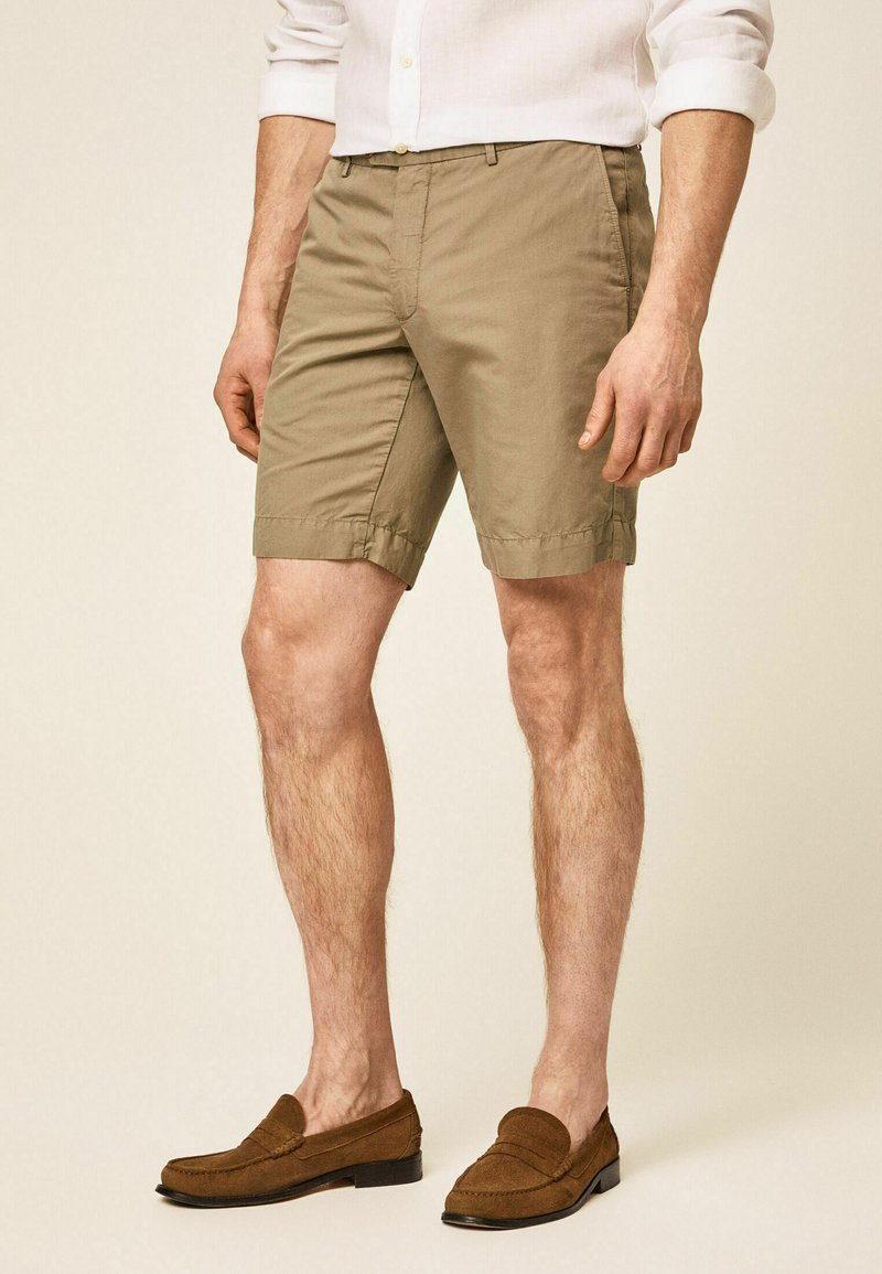 Hackett London TEXTURE - Shorts - vetiver/dunkelgrün - Zalando.at