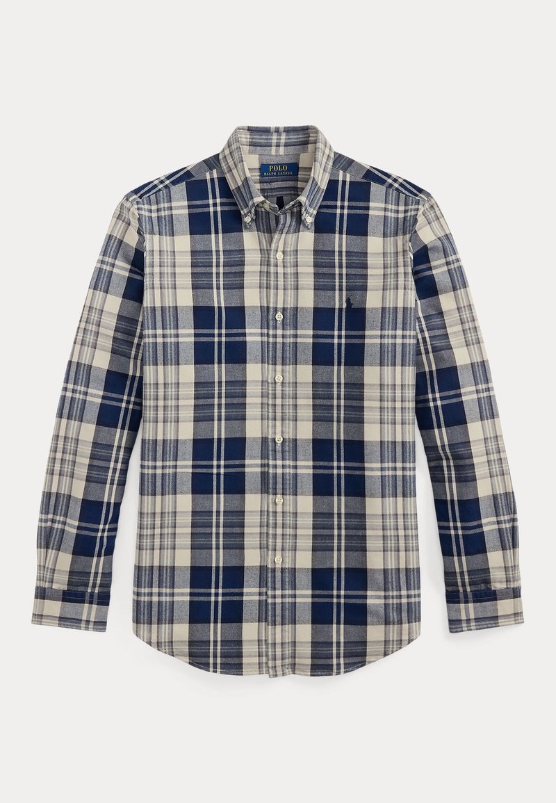 Polo Ralph Lauren CUSTOM FIT BRUSHED OXFORD SHIRT - Hemd - off white ...