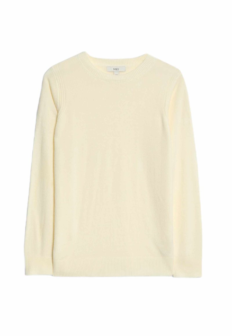 Marks & Spencer SUPERSOFT CREW NECK - Maglione - ivory/beige - Zalando.it