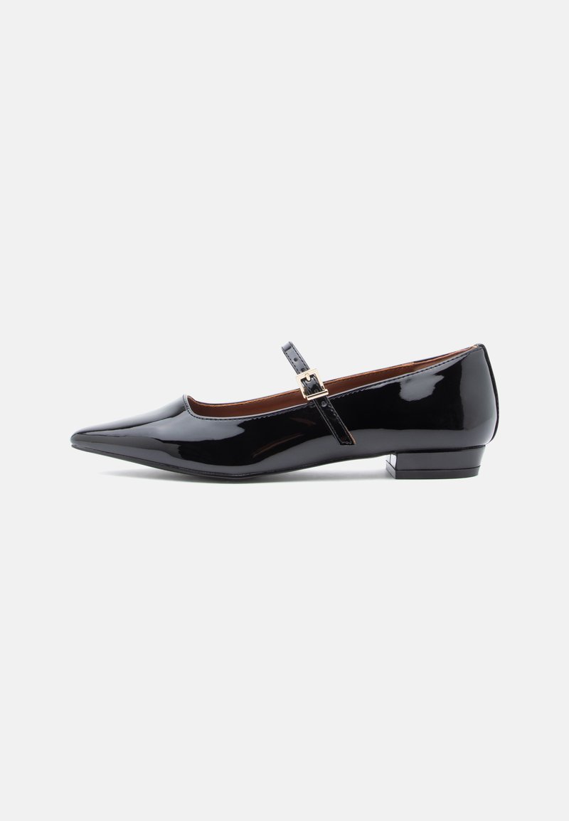 Anna Field Ballerinaskor med remmar - black/svart - Zalando.se