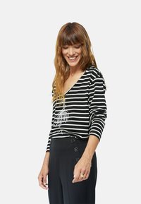 One Step MARA - Langarmshirt - black white/schwarz - Zalando.at