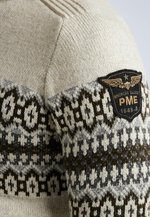 PME Legend MIT FAIR ISLE MUSTER - Jumper - silver birch/grey - Zalando.de