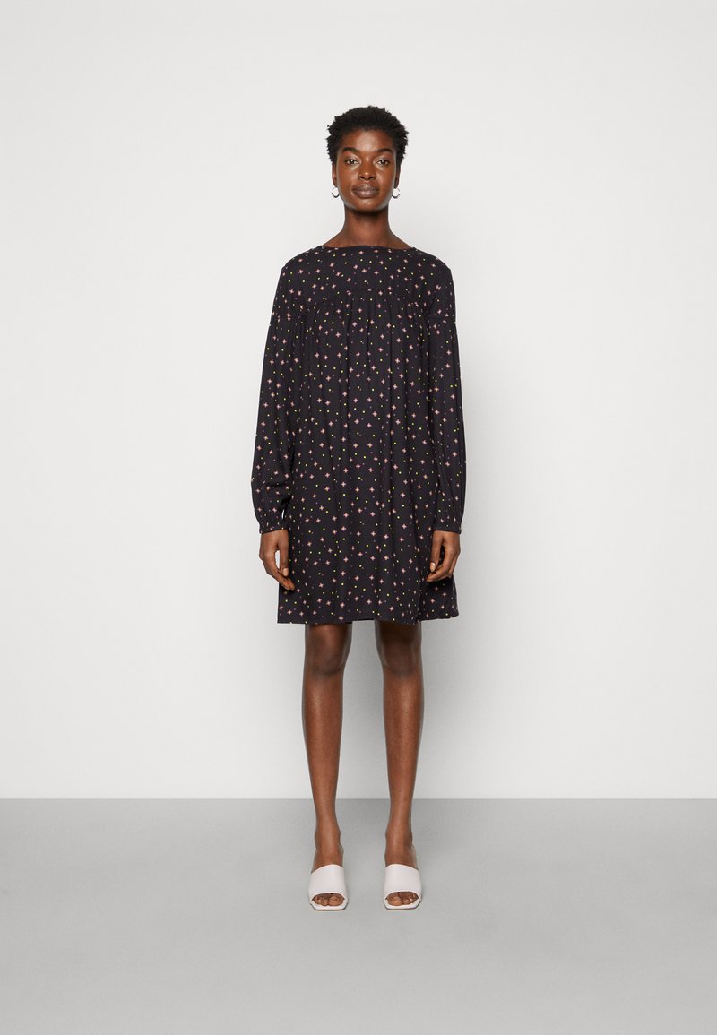 edc by Esprit EASY CARE DRESS - Day dress - black/black - Zalando.ie