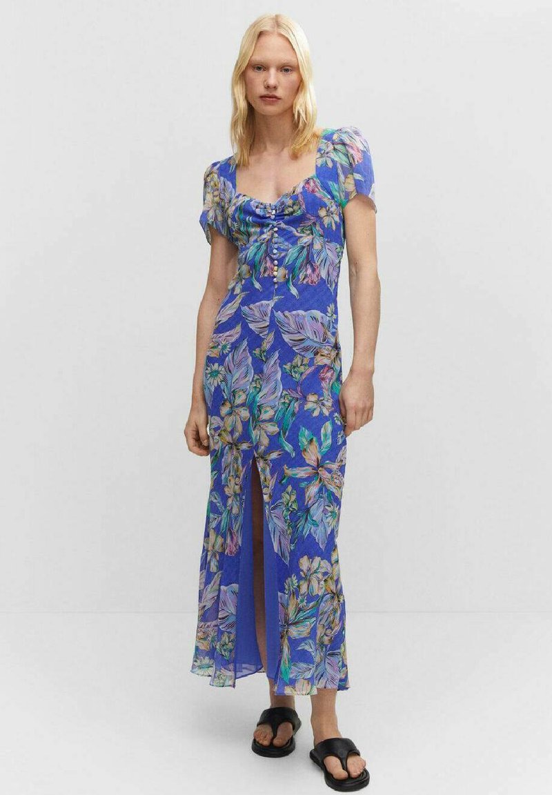 Mango ANNIE - Rochie maxi - blue/bleumarin - Zalando.ro