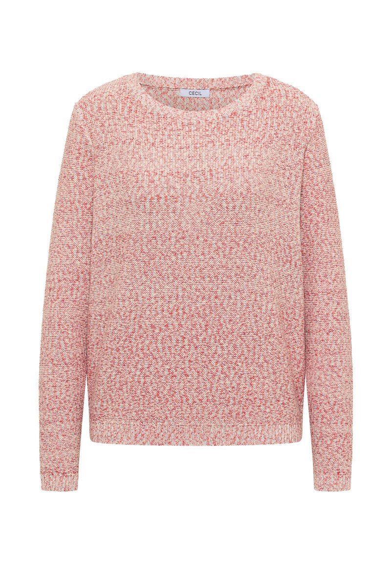 Cecil SPACE-DYE - Jersey de punto - weiß/crema - Zalando.es