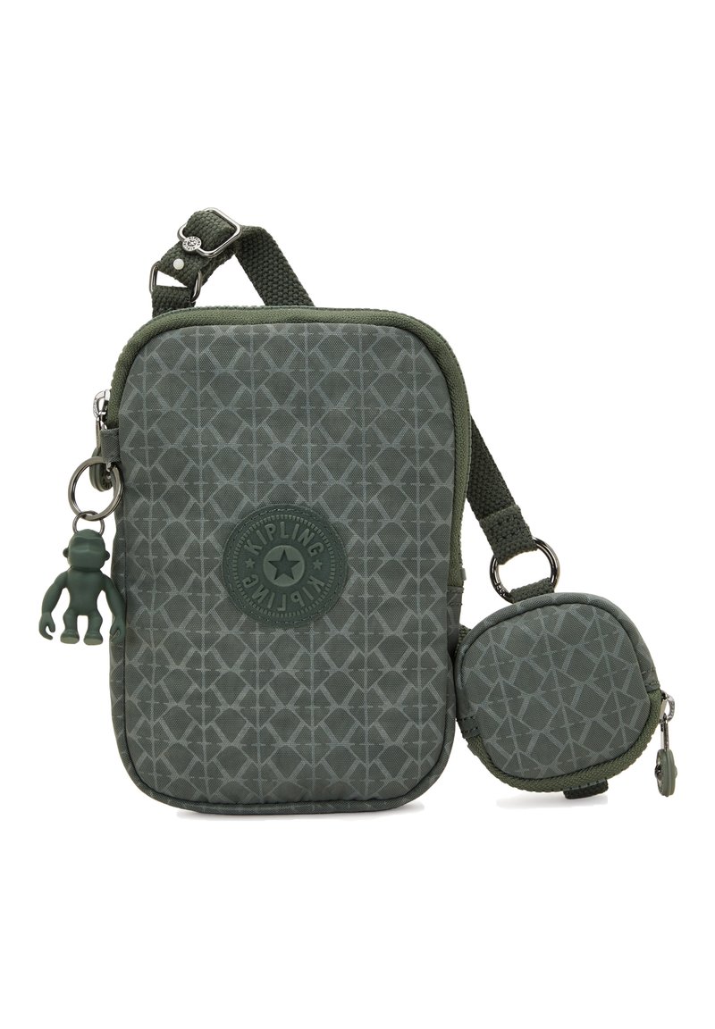 Kipling ELVIN - Bandolera - sign green embosse/verde oscuro - Zalando.es