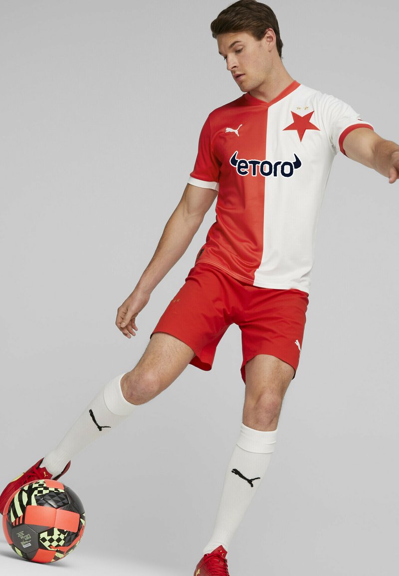 Puma SK SLAVIA PRAGA HEIM - Voetbalshirt - white/red/wit - Zalando.be