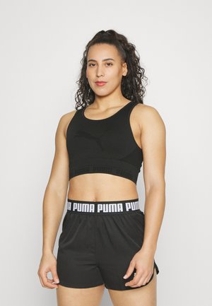 Puma FIRST MILE HIGH IMPACT BRA - Sport-bh met high support - black ...