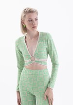BSL ROXAN - Long sleeved top - light green - Zalando.de
