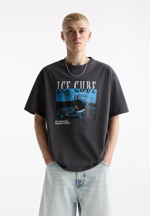 Mister Tee ICE CUBE IT S A GOOD DAY - T-Shirt print - sand - Zalando.ch